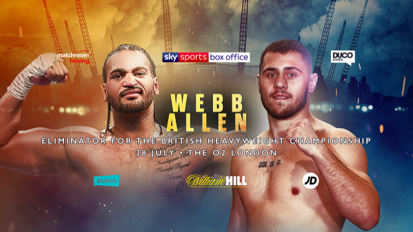 Nick Webb to Face Dave Allen on Whyte-Parker Undercard
