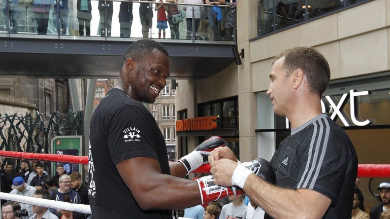 Top Mark: Getting to know Dillian Whyte's trainer Mark Tibbs...