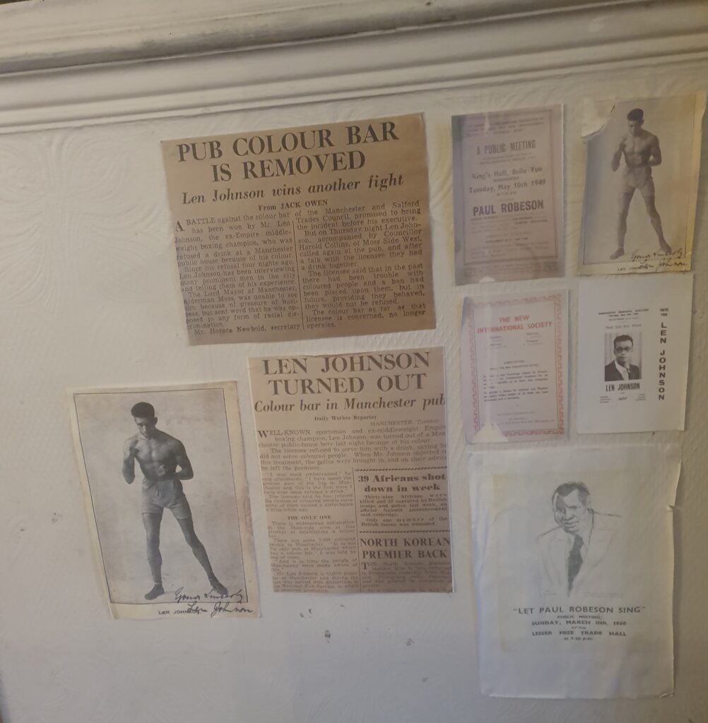 Under the shadow of the colour bar: The Ballad of Len Johnson