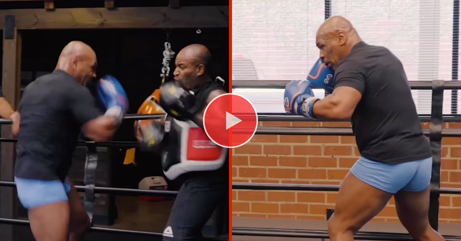 Mike Tyson Still Looks Ferocious On The Pads At 56 Years Old