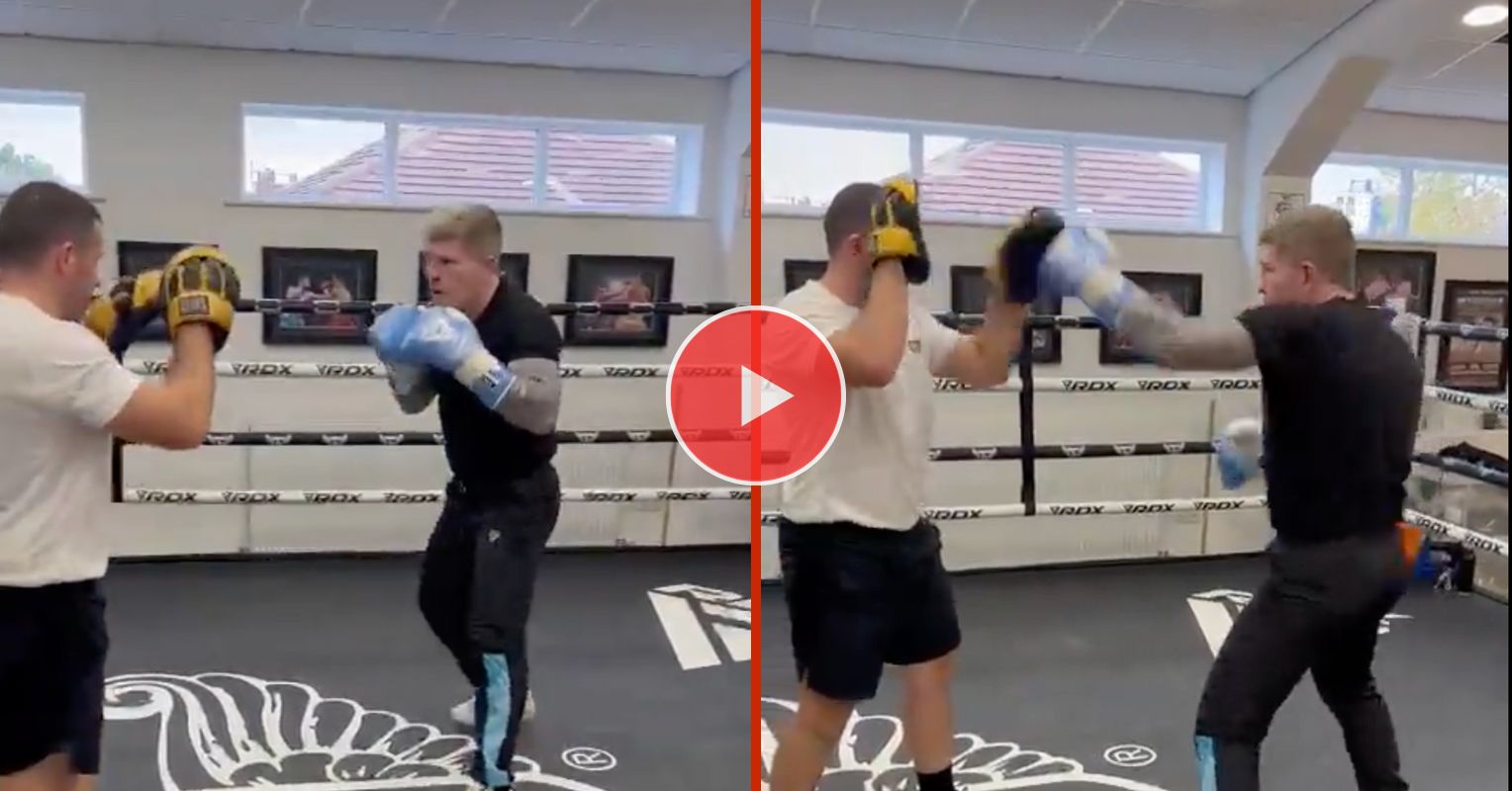 Ricky Hatton Lights Up The Pads 10 Years On From Retirement