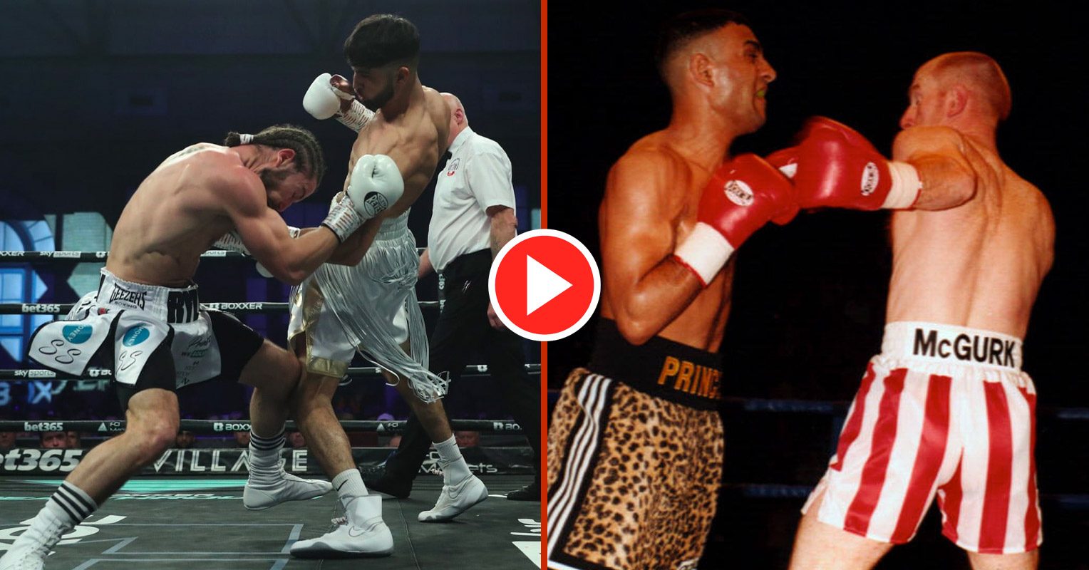 Adam Azim Imitates Prince Naseem Hamed With Latest Knockout