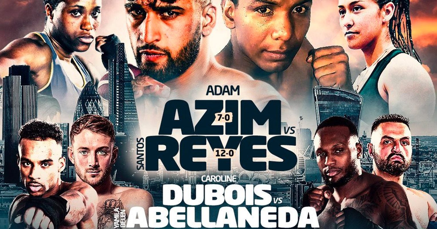 Adam Azim To Headline London Card Featuring Caroline Dubois And Viddal ...