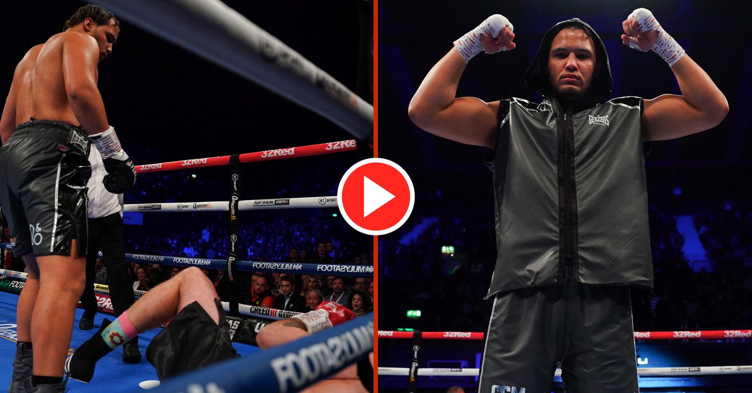 Moses Itauma Blasts Out Opponent 20 Seconds Into Professional Debut