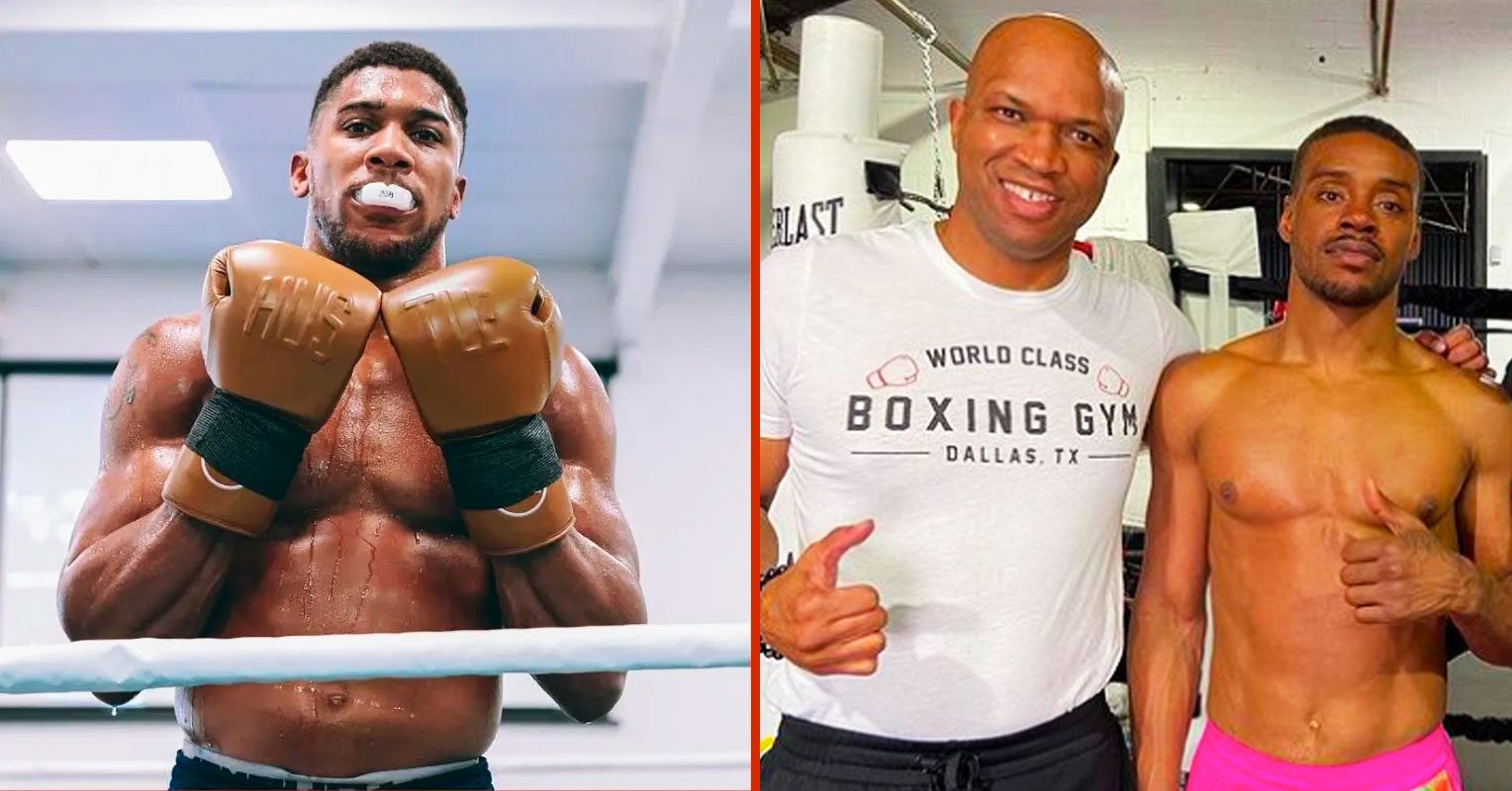 Derrick James Reveals Joshua Learning From Errol Spence Jr In The Gym