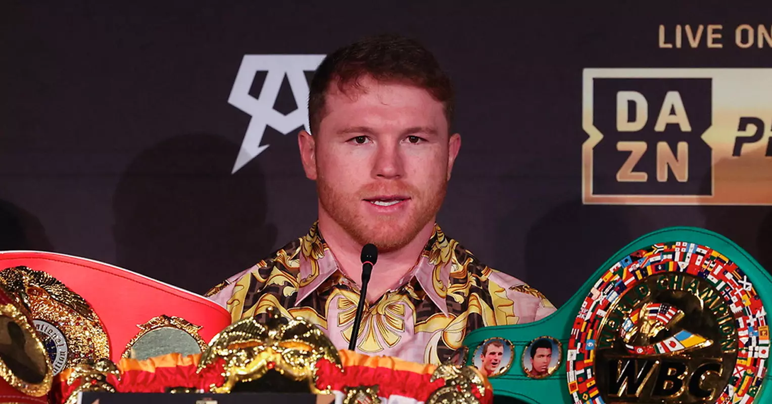 Canelo Names Heavyweight As "Greatest Boxer Of All Time"