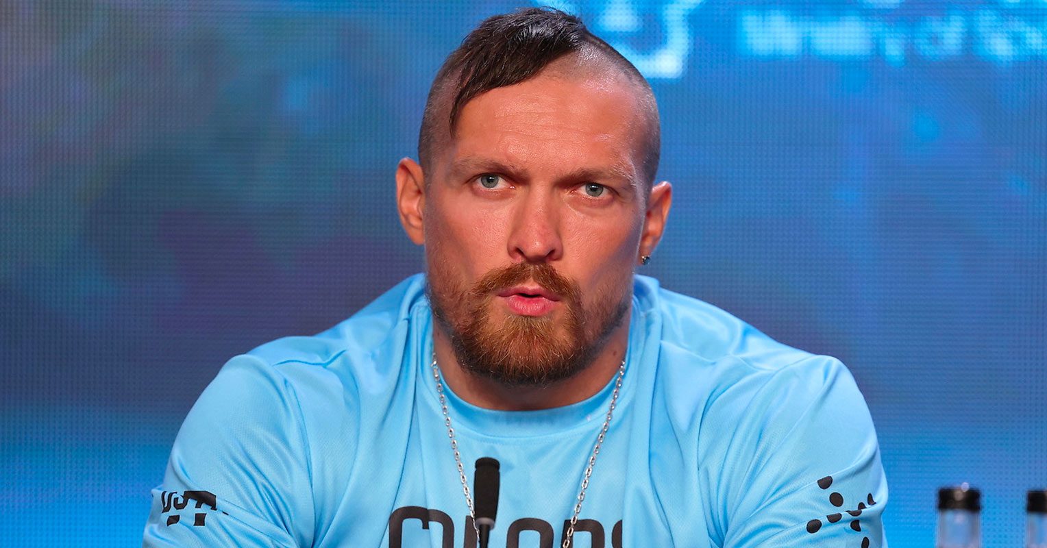 Fans All React The Same Way To Photo Showing Usyk's Latest Size And ...