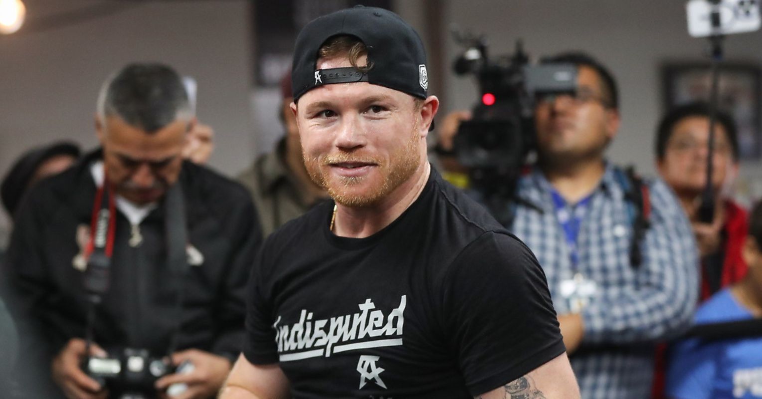 Canelo Responds To Latest Crossover Call Out: "He Needs To Calm Down"
