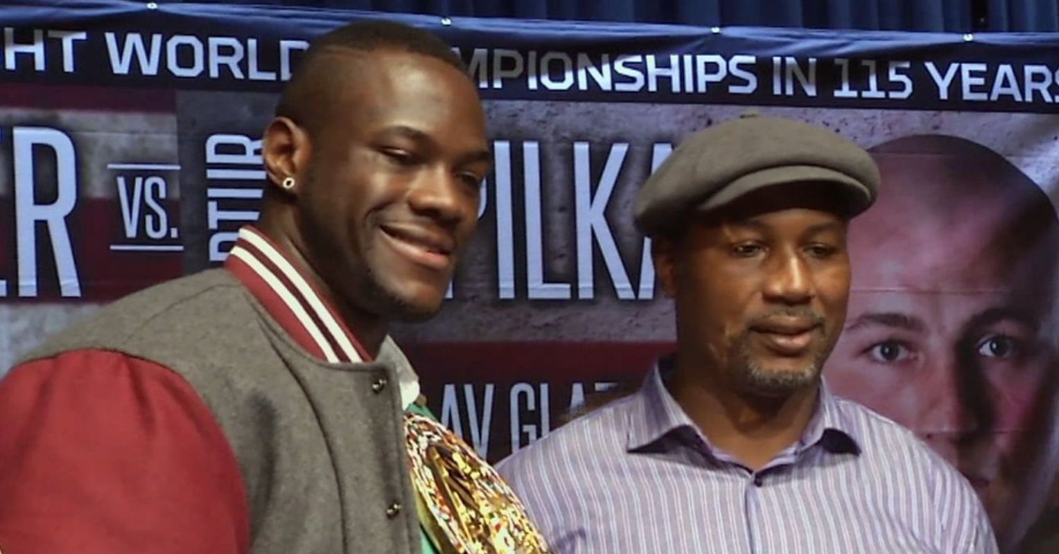 Video Shows Lennox Lewis Teaching Deontay Wilder His Infamous Jab