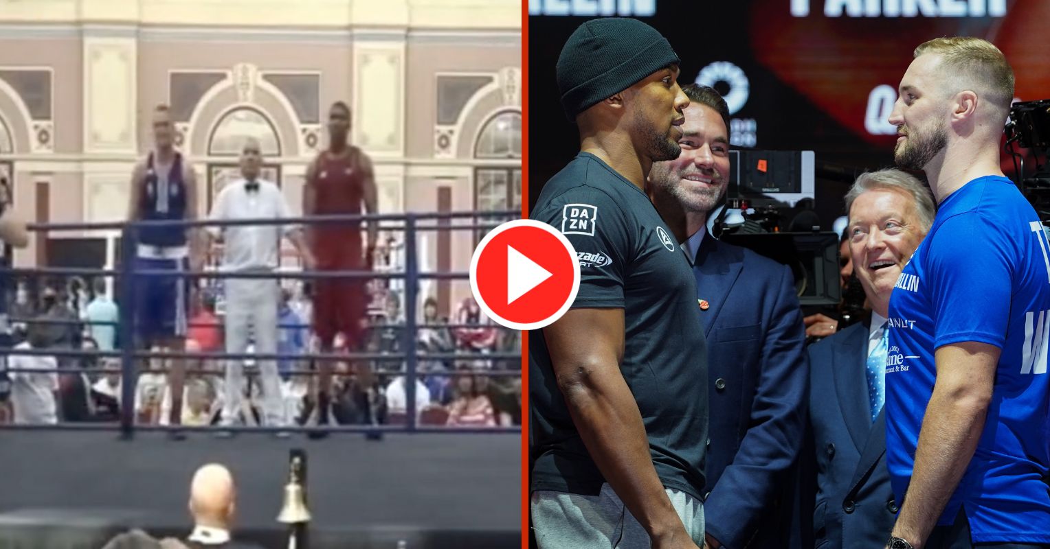 Footage Resurfaces Of Anthony Joshua-Otto Wallin Amateur Fight