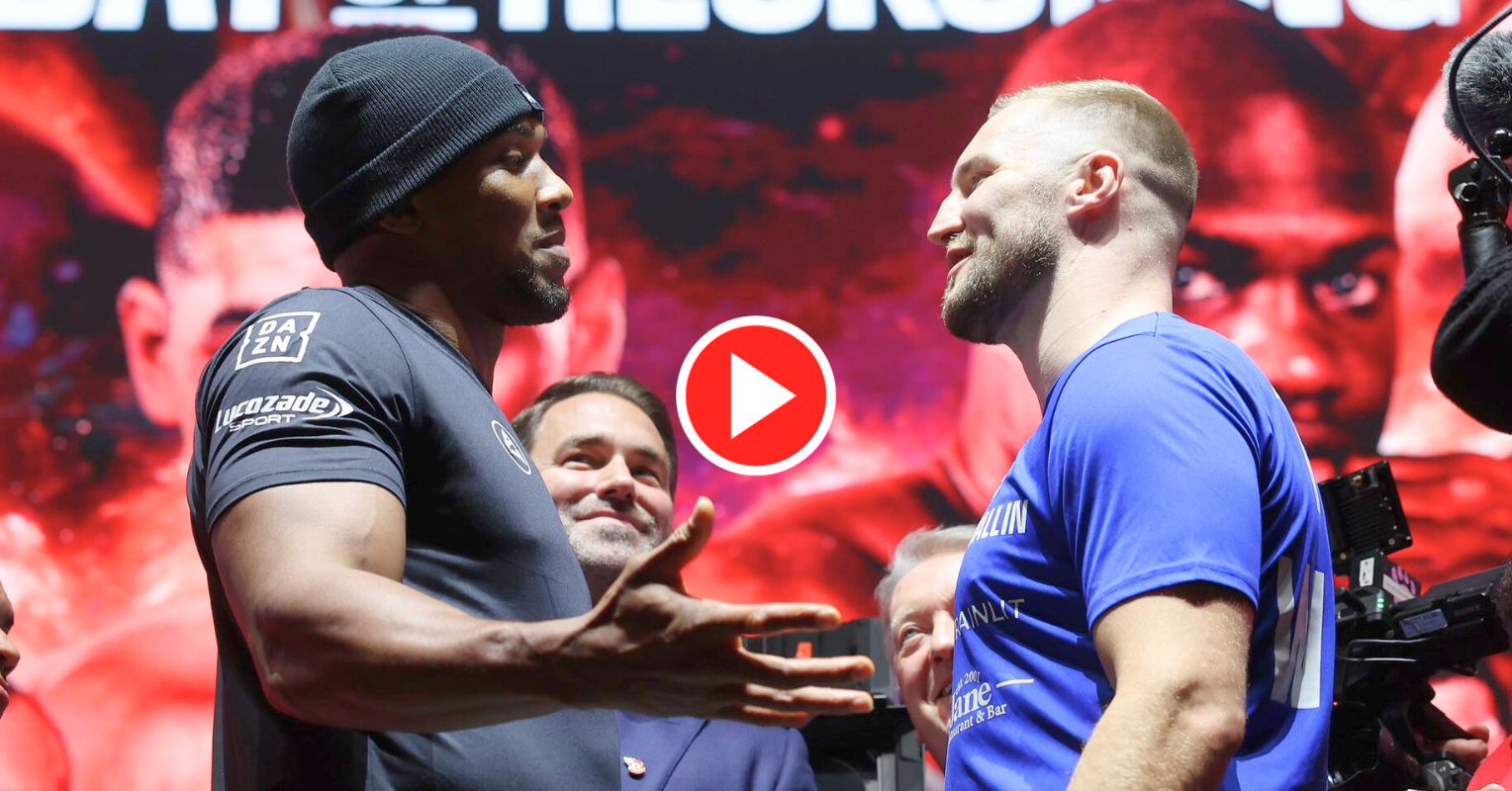 Every Word From Anthony Joshua-Otto Wallin Heated Face Off: "Don't Shake My Hand"