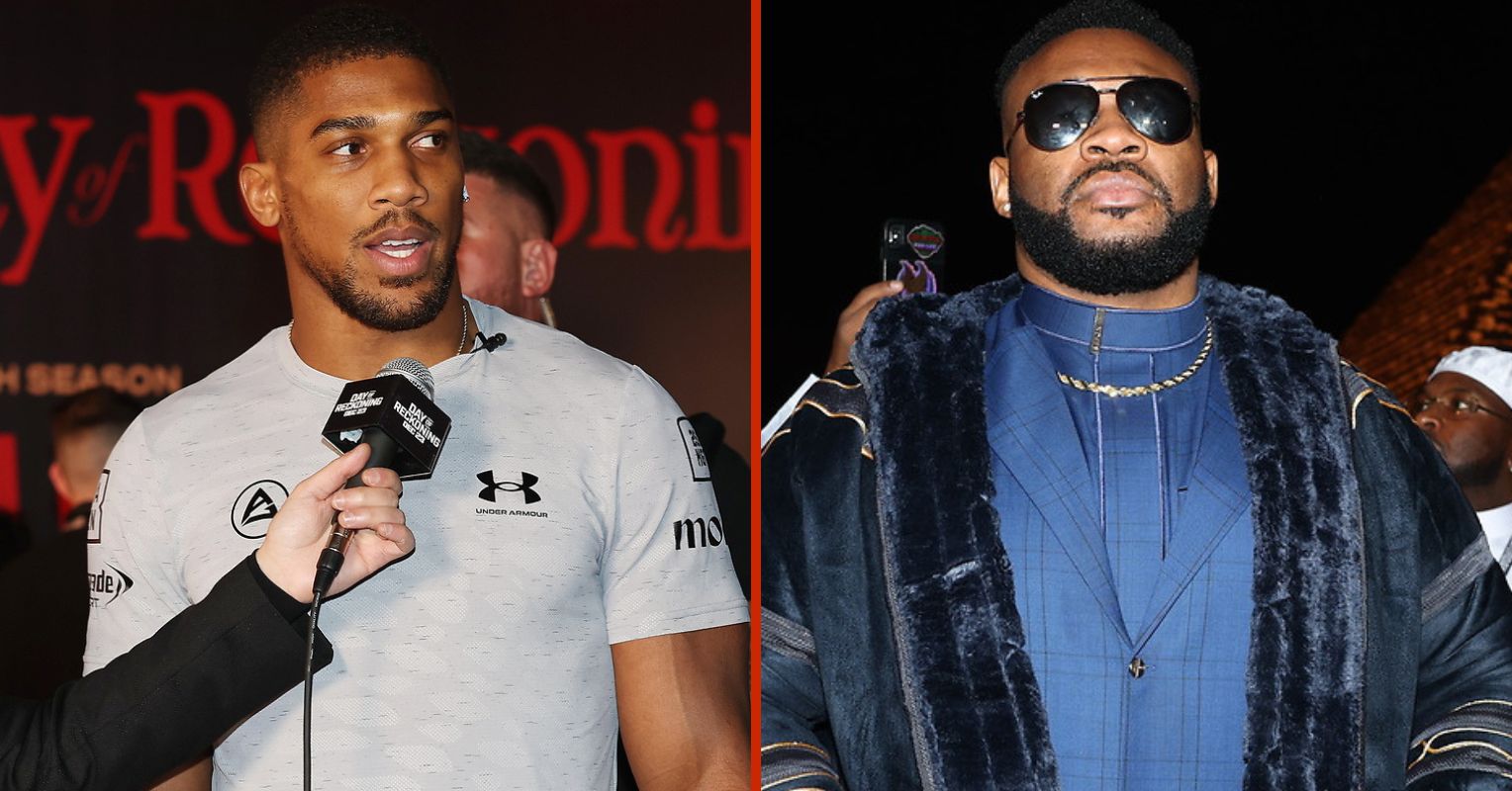 Anthony Joshua Names An Opponent For Jarrell Miller After Saying He ...