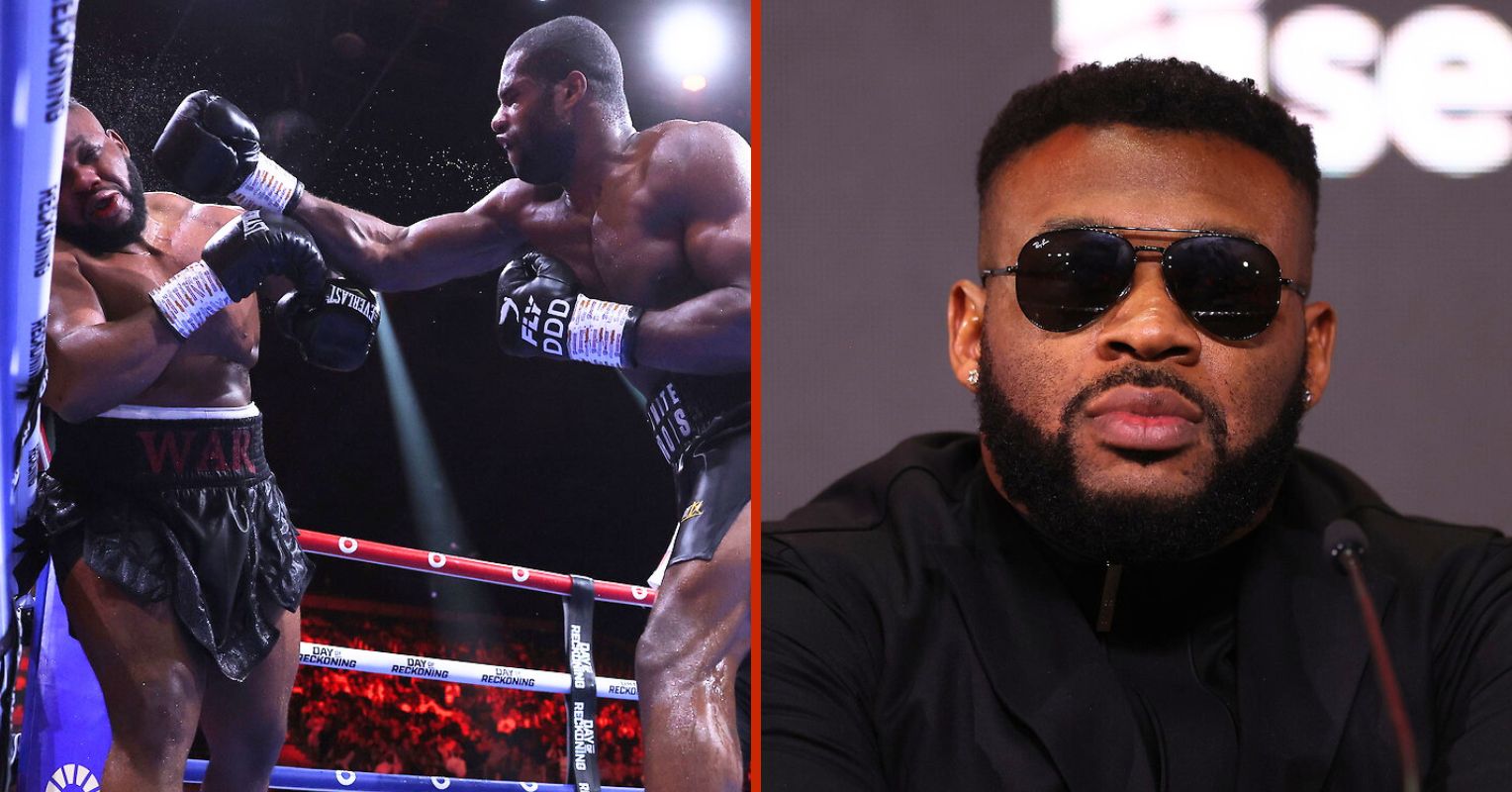Jarrell Miller Speaks Out Following Dubois Stoppage Loss: "I Didn't Quit"