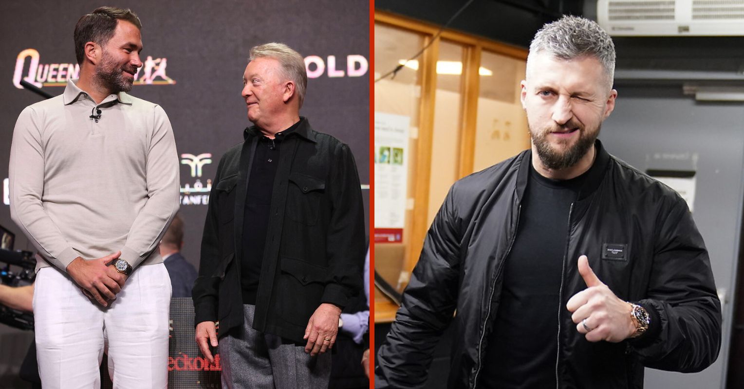 Carl Froch Mocks Hearn And Warren: "Take A Picture Of Us Two Holding Hands"