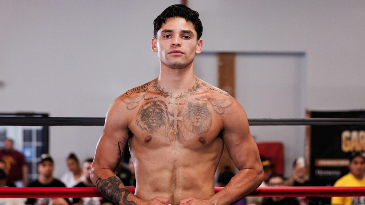 Ryan Garcia Calls Out UFC Champion Ahead Of Devin Haney Fight